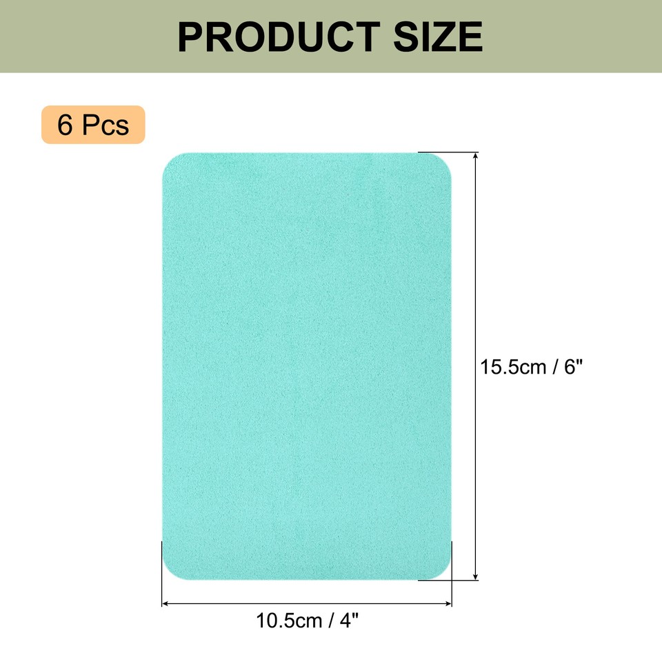 6Pcs Sofa Fabric Repair Patches Self Adhesive Fabric Patches 4x6 ...