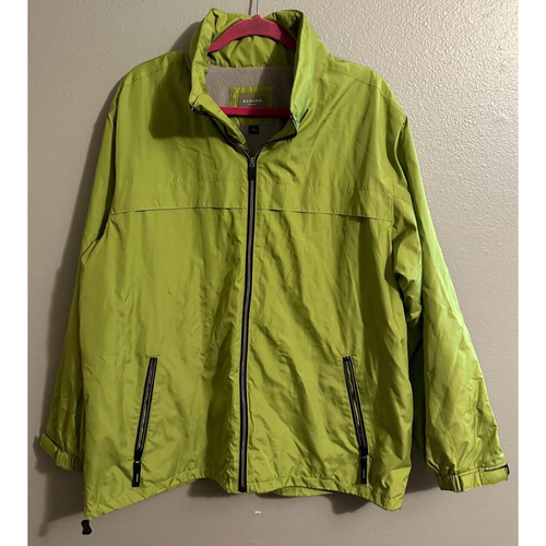 Sonoma Womens Size Large ProActive Jacket Lime Green Inner Pockets ...