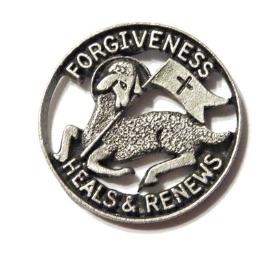 FORGIVENESS HEALS & RENEWS ~ NICE VINTAGE MOTIF LAPEL PIN | eBay