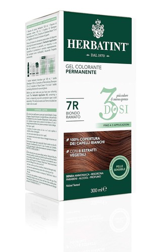 Herbatint Haarfarbe Haarpflege 7R Kupferblond Ammoniakfrei Permanente ...