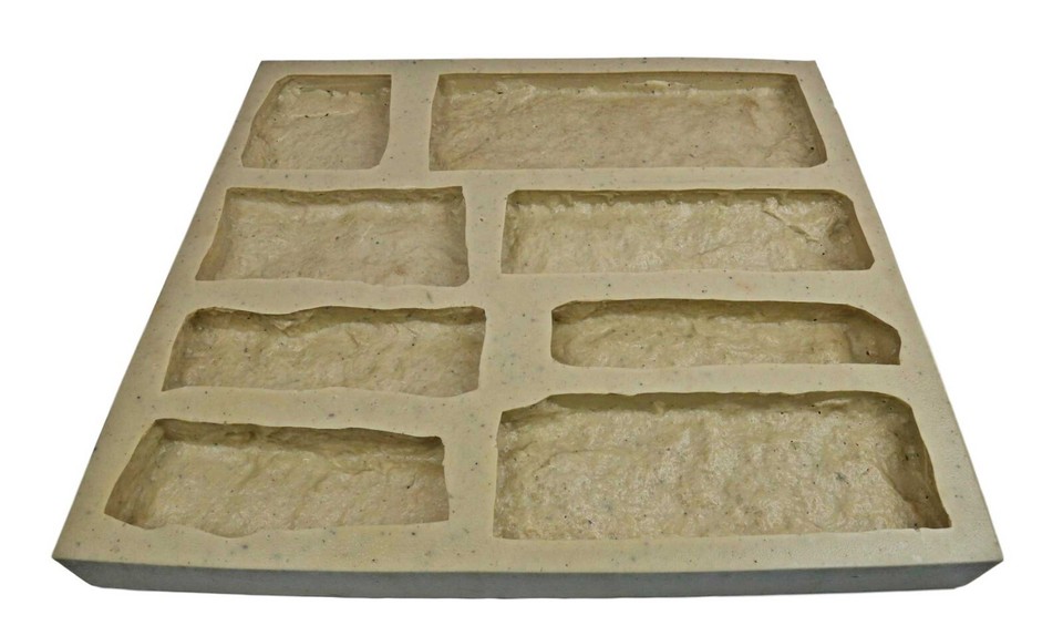 Stone Master Molds Rubber Mold for Concrete, Limestone Flats, 22.75x20 ...