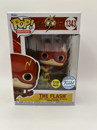Funko POP! Movies The Flash #1343 The Flash (Glows In The Dark) - New ...
