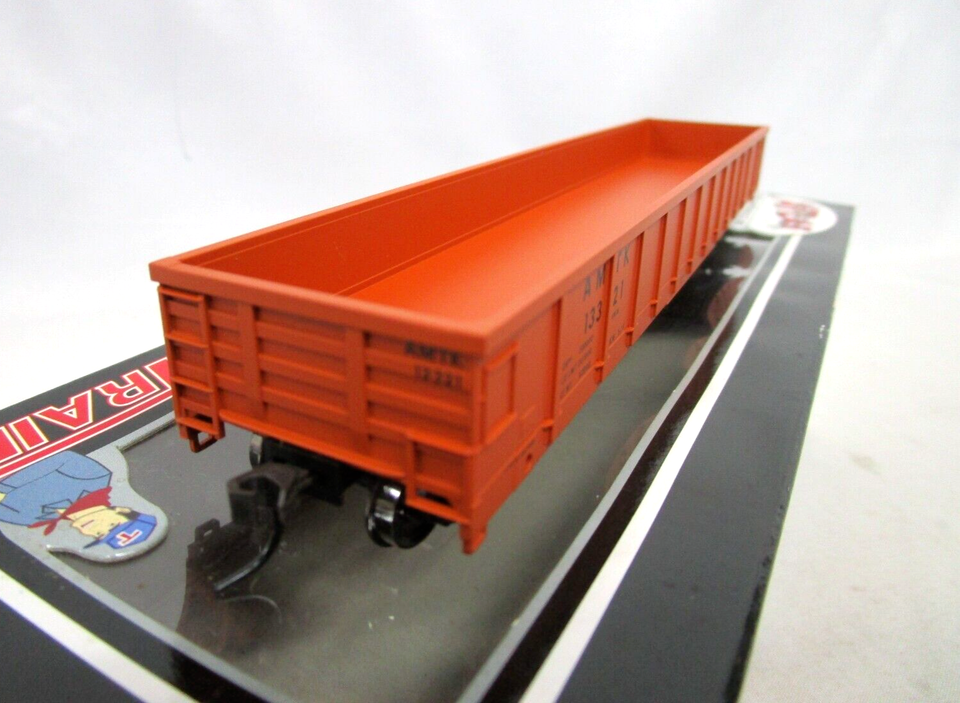 Atlas HO Scale AMTK Amtrak MOW Evans 52' Gondola Car #13308 NOS 968 | eBay