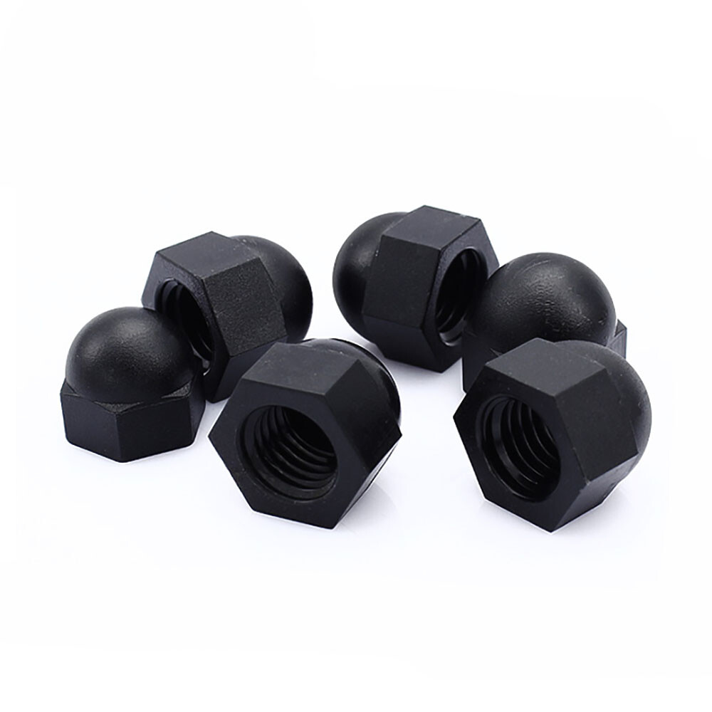 Black Decorative Cap Nuts | Shelly Lighting