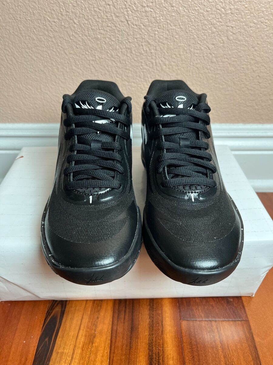 New PUMA MELO MB.02 Oreo Black White Basketball Shoes 379425 New PUMA MELO MB.02 Oreo Black White Basketball Shoes 379425