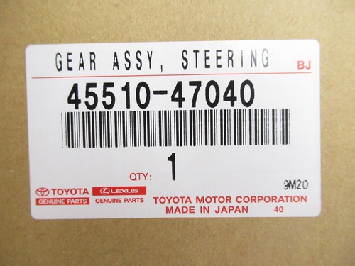 Genuine OEM Toyota 45510-47040 Steering Gear Assy 2012-2015 Prius | eBay