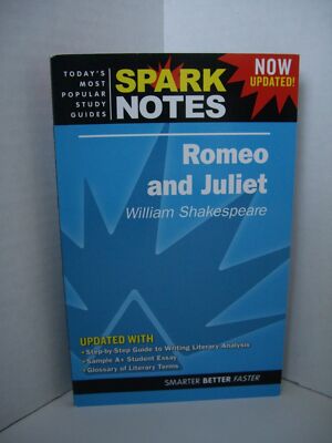 Romeo and Juliet William Shakespeare SPARK NOTES Guide for students and ...