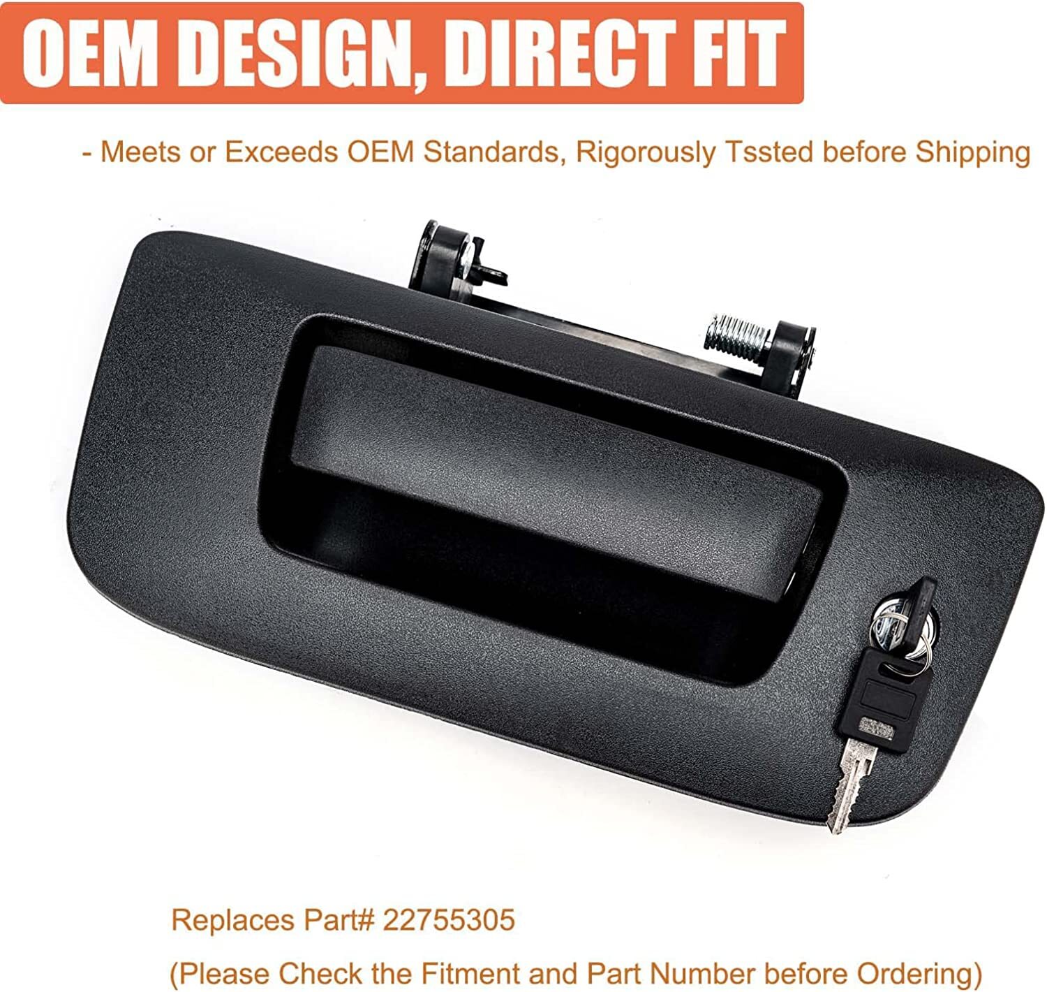 2007-2014 Tailgate Lock Kit for Chevrolet Silverado or GMC Sierra ...