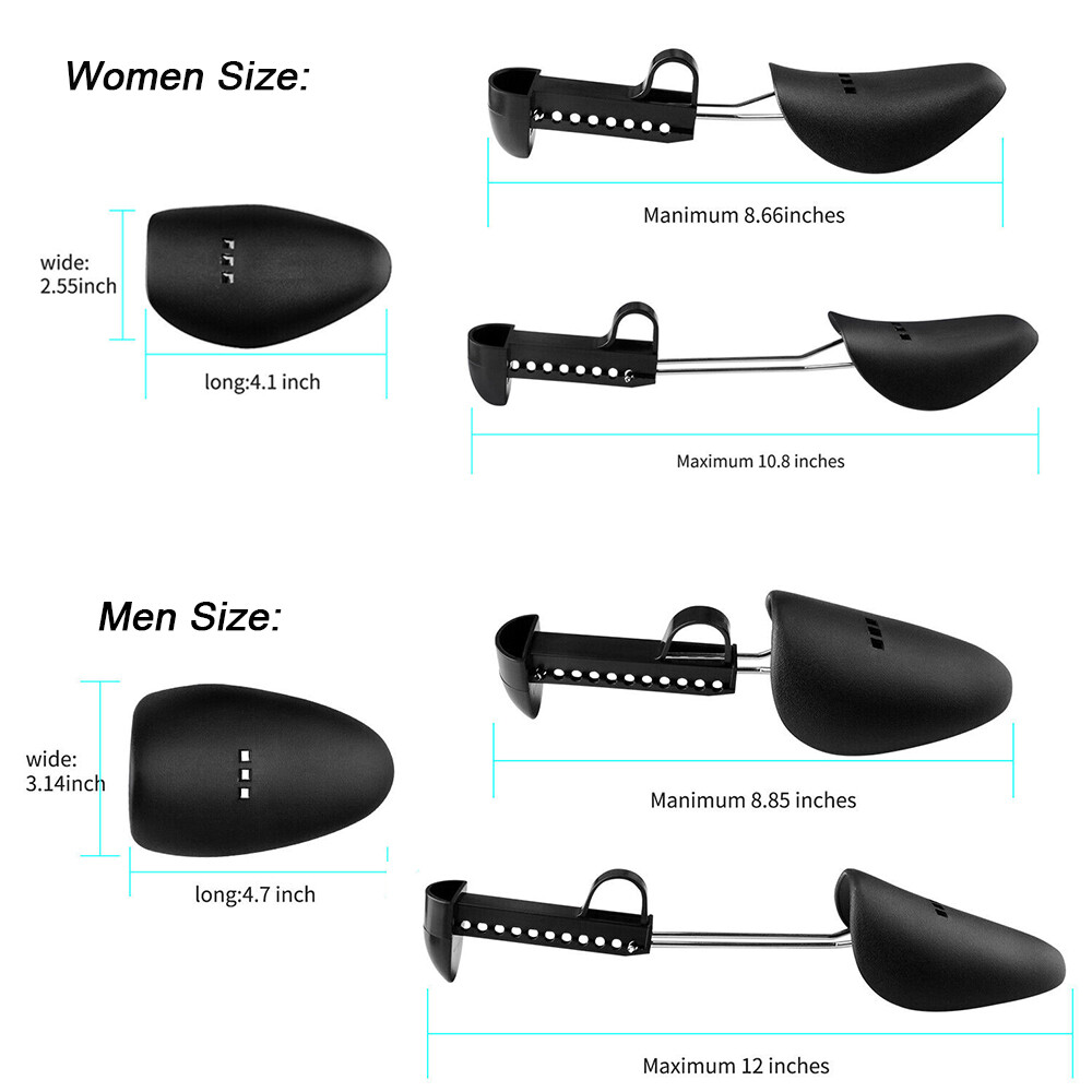 Adjustable Length Boot Shoe Stretcher Shaper Widener Expander Expander ...