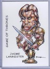 GAME OF THRONES JAIME LANNISTER ** TRADING CARD ART SIGNED by RAK ...