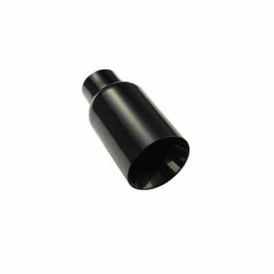 2'' Inlet 3inch OD Single Exhaust END Tips Universal Black End Tips ...