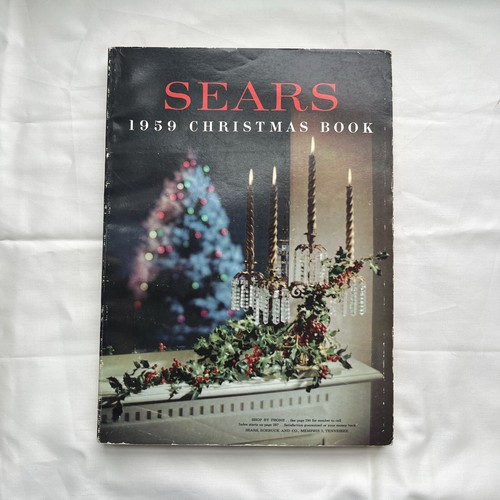 Vintage Sears 1959 Christmas Wishbook Wish Book Catalog Excellent ...