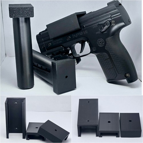 Byrna Less Lethal COMBO HD SD LE (1) Conceled Mount Holster & (2) Mag ...