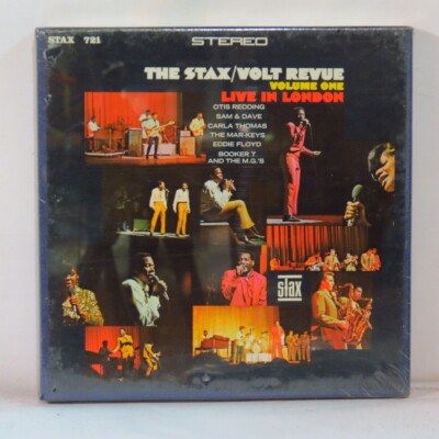 VARIOUS – Stax/Volt Revue Live In London Vol. 1 1967 3 ¾ ips R2R tape ...
