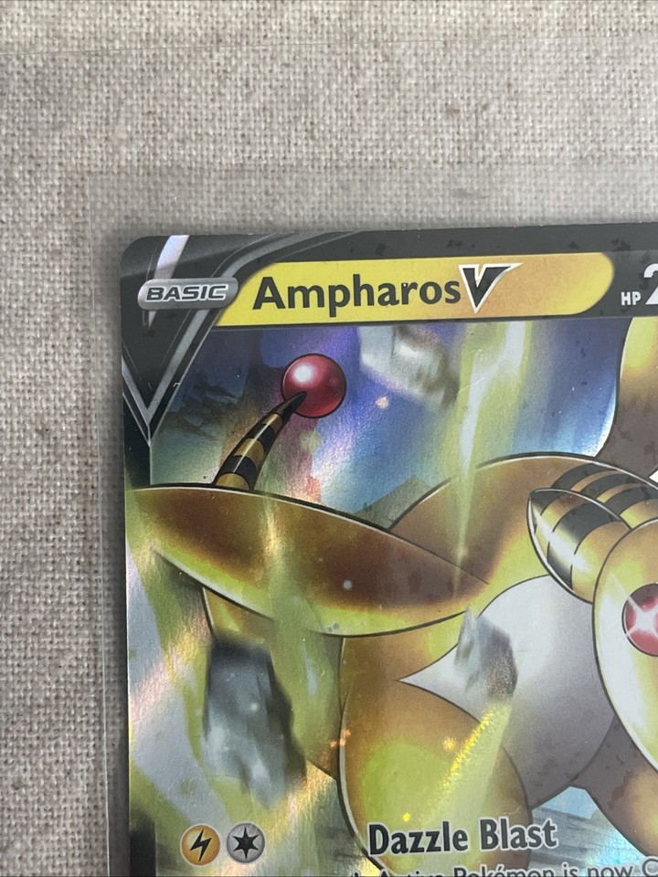 Ampharos V Pokémon Card - Vivid Voltage - 49/185 - M! | eBay