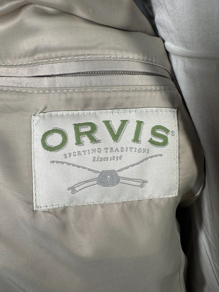 ORVIS Mens Brown TWEED FLECK Wool REG FIT Sport Coat Blazer Jacket 40L ...