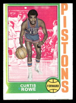 1974-75 Topps #22 Curtis Rowe - VG | eBay
