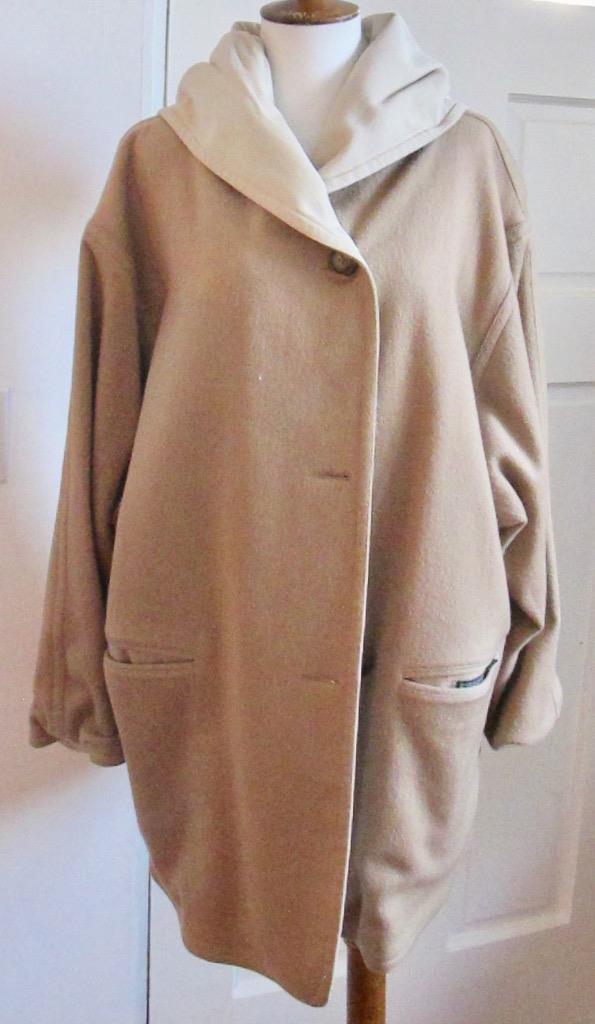 Vintage The Peterman Company Jacket Reversible Camel/… - Gem