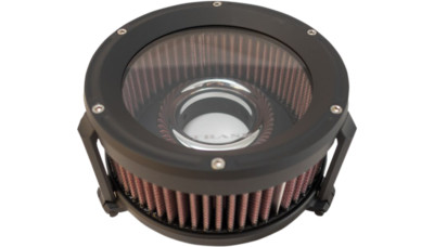 Trask Assault Charge Black Air Cleaner Stage 1 Filter Intake Harley 17 ...