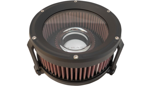 Trask Assault Charge Black Air Cleaner Stage 1 Filter Intake Harley 17 ...