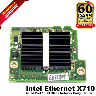 Dell EMC PowerEdge Intel X710 10GbE Quad-Ports Blade Network Daughter ...