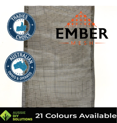 10m Ember Guard Woven Aluminium Mesh Gutter Guard 250mm Wide Leafmesh ...