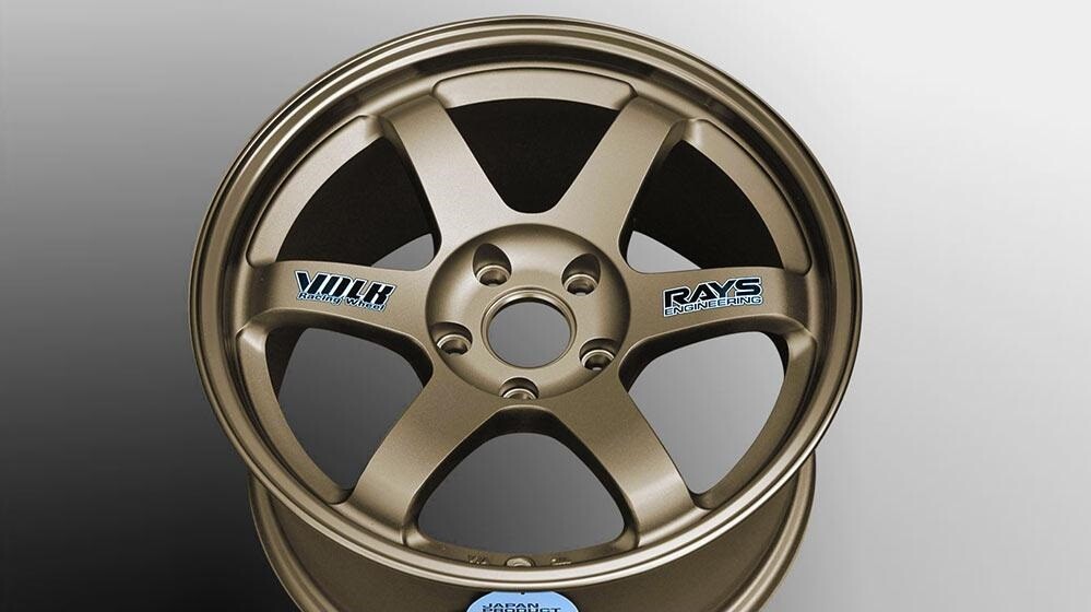 RAYS Engineering/VOLK Racing Wheel Decal Complete Set in BLUE for 4 ...