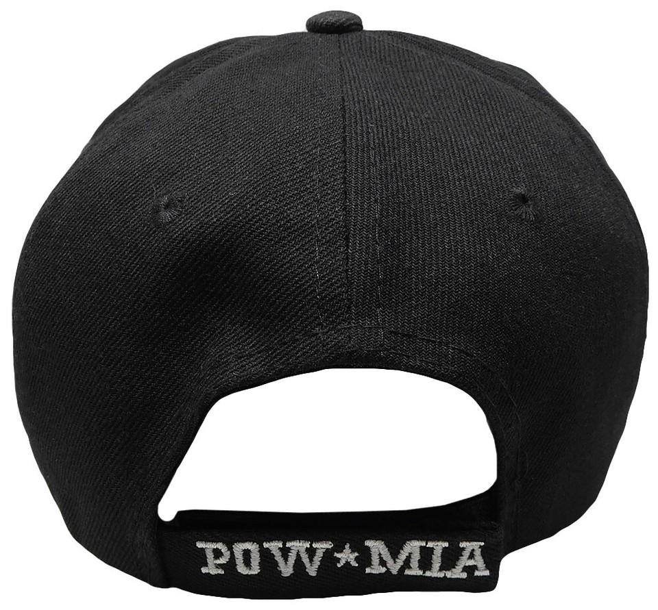 Embroidered USA Pow Mia POWMIA Barb Barbed Wire Shadow Baseball Cap Hat ...