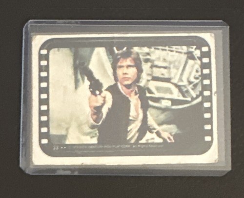 1978 TOPPS STAR WARS #33 HAN SOLO Sticker Harrison Ford VG | eBay