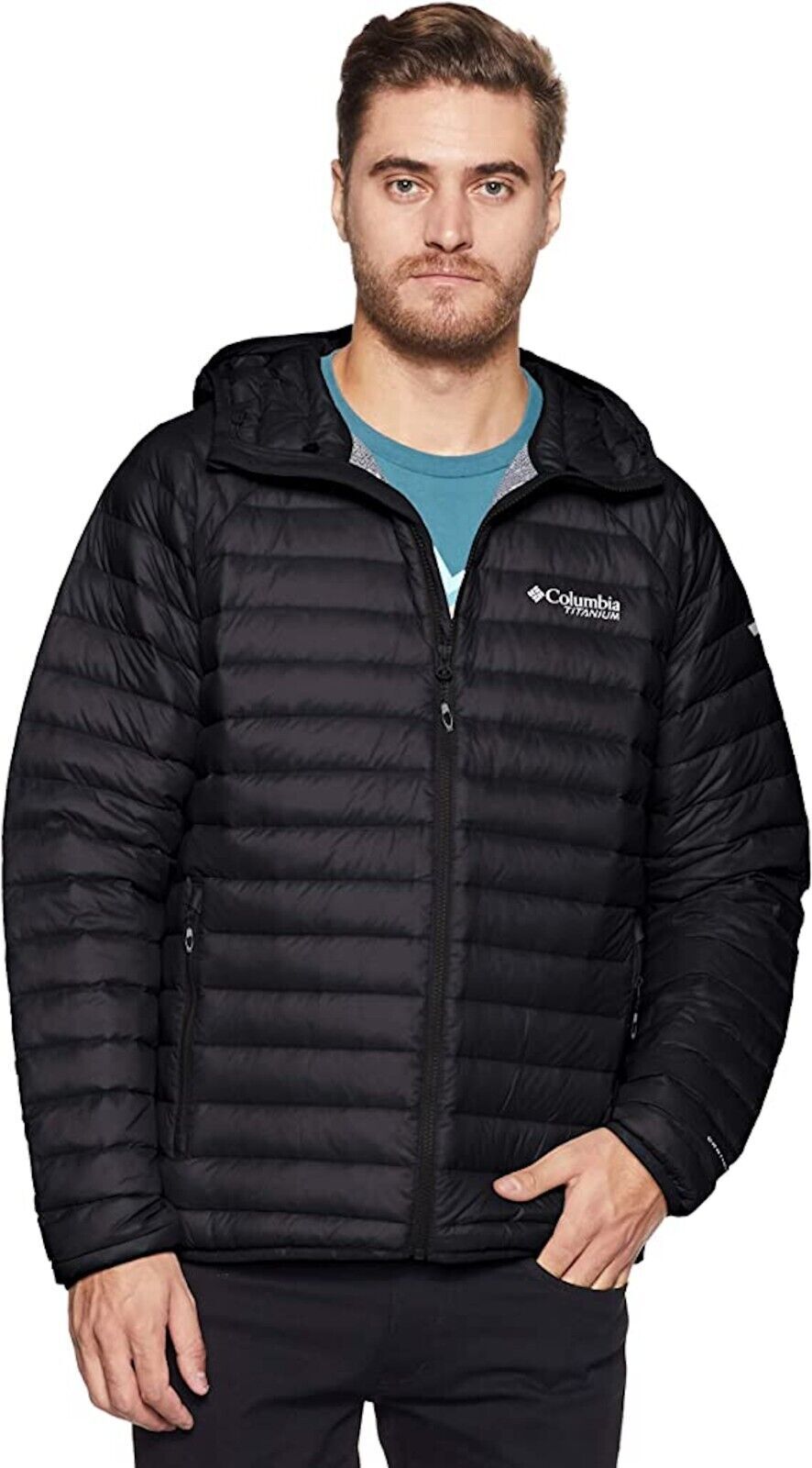 Columbia Men's Titanium Alpha Trail 800 Fill Down Omni-Heat Hooded ...