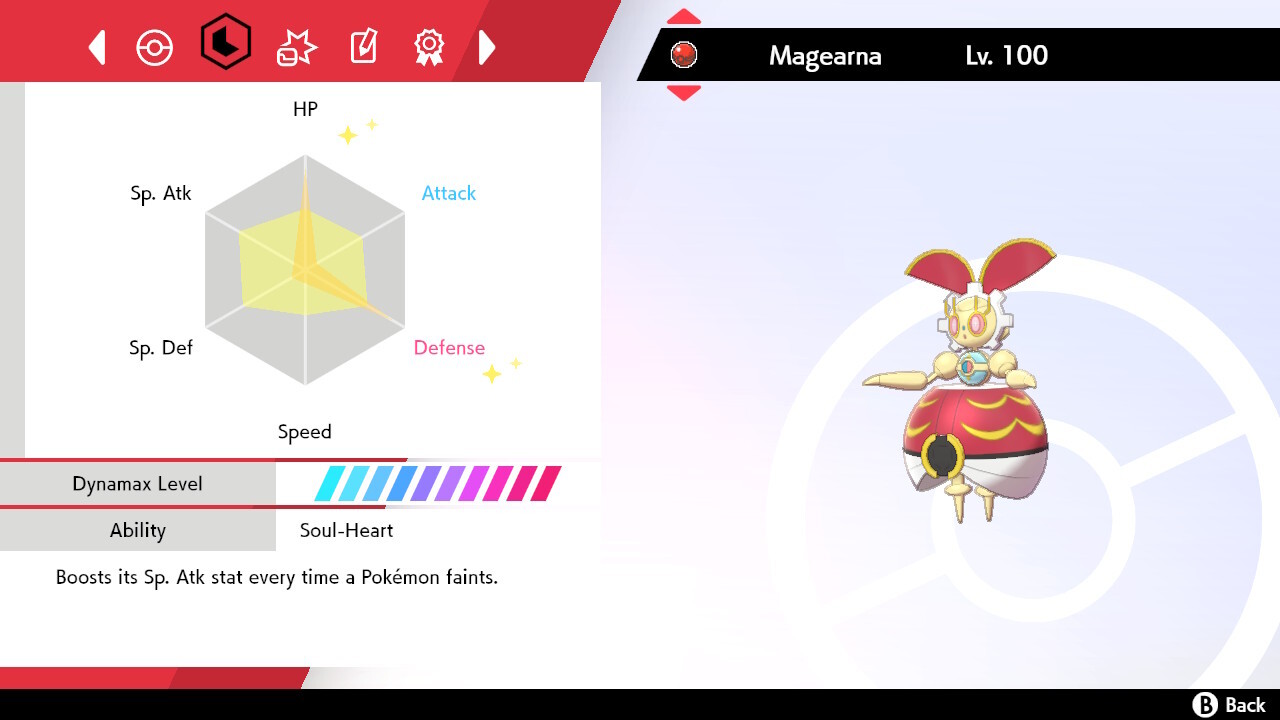 Pokemon Sword & Shield Magearna Original Color 6IV Battle Ready Home ...