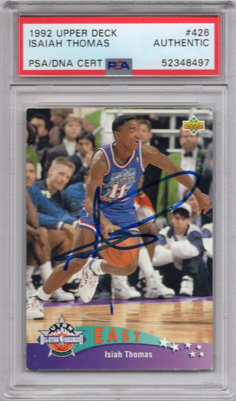 Isiah Thomas Autographed Memorabilia | Signed Photo, Jersey ...