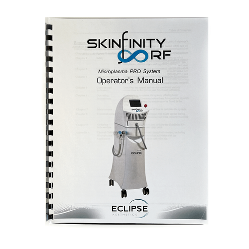 Eclipse Skinfinity RF, Microplasma Pro System Operator’s Manual, P/N ...