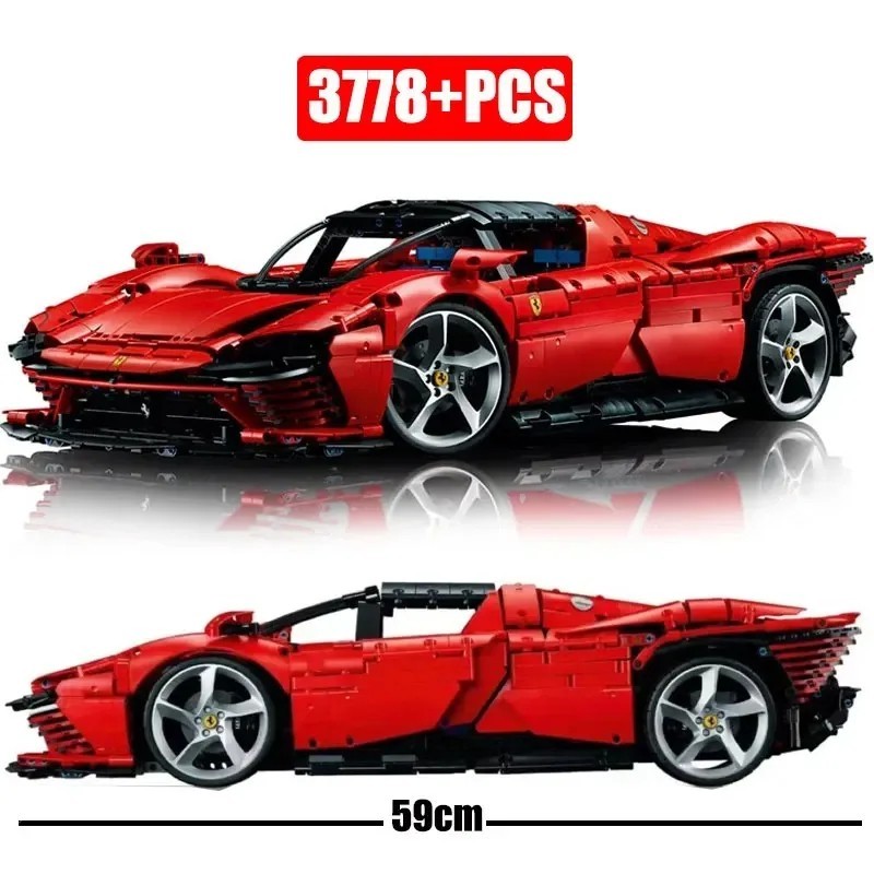 NEW MOC 42143 Ferrari Daytona SP3 Building Blocks 3778pcs Technic | eBay UK