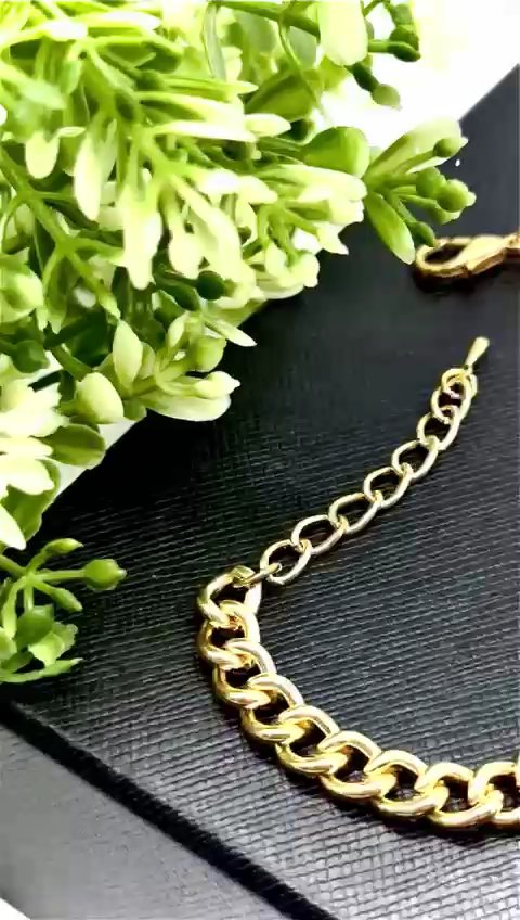 Women Gold Metal Hand Chain BOSS Cool Bracelet Ring Amazing Vibe ...