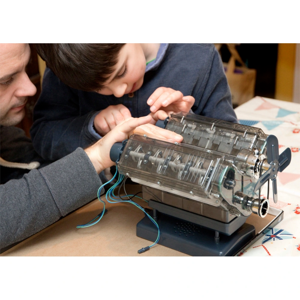 Haynes V8 Engine Model Kit Functional Motorised Petrol 250 Parts ...