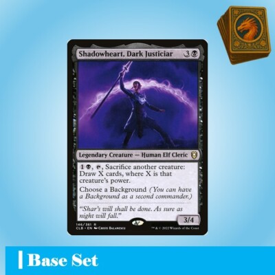 Shadowheart, Dark Justiciar | MTG | Baldur's Gate | NM | EN | Rare ...