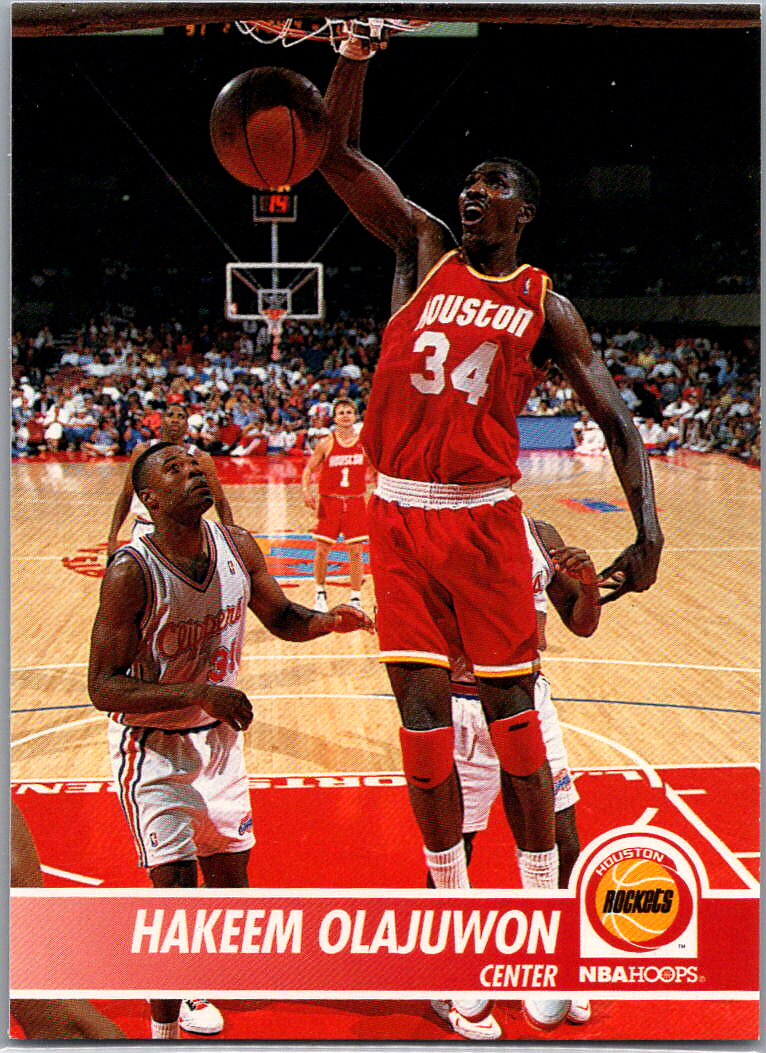 #78 Hakeem Olajuwon Houston Rockets 1994 Skybox | eBay