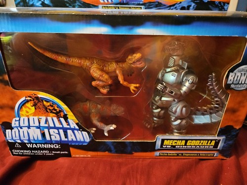 Trendmasters 1997 Godzilla Doom Island Mecha Godzilla vs Dinosaurs ...
