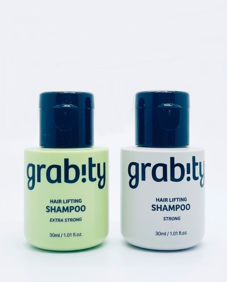 Grabity Hair Lifting Shampoo Mini 2pcs Set (Extra Strong + Strong) | eBay
