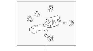 GENUINE TOYOTA COROLLA SEDAN NAP Handle Sub-Assy, Door Outside, LH ...
