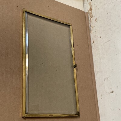 Antique Marti French Crystal Regulator Clock Door W/ Beveled Glass #2 ...