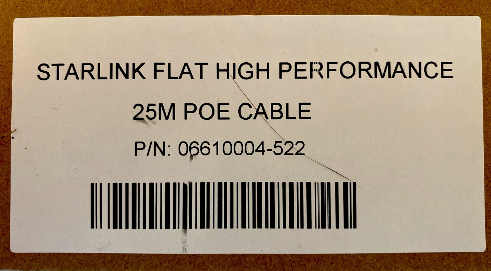 Starlink Flat High Performance 25M POE Cable. Free USPS or optional ...