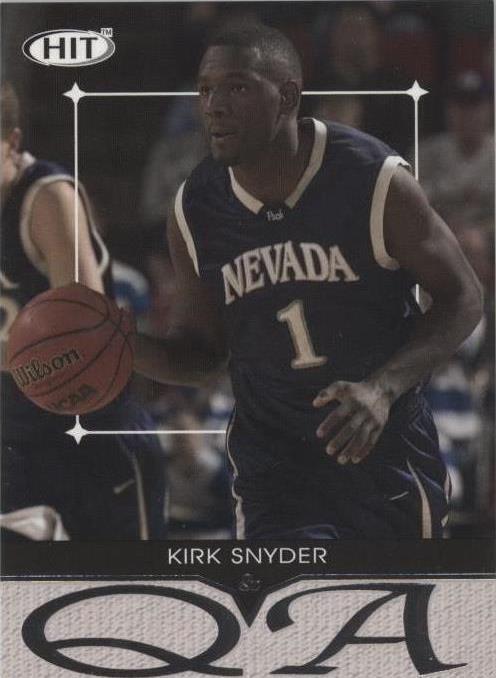 2004 SAGE Hit - Q & a Kirk Snyder #Q16 Silver (RC) for sale online | eBay