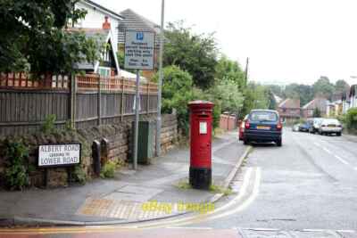 Photo 6x4 Albert Road postbox ref NG9 629 Beeston Standard GR pillar ...