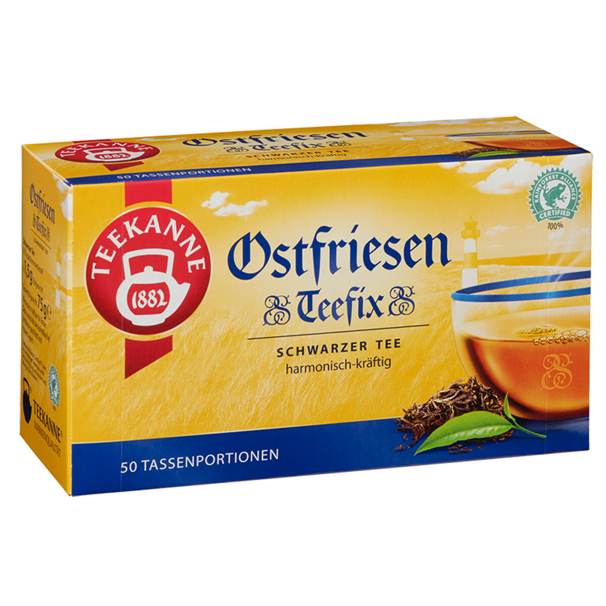 Teapot Ostfriesen Teefix Black Tea Harmonious Strong 75g | eBay Australia