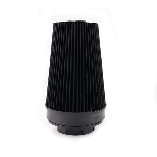 4'' 102mm Long High Flow Inlet Cone Dry Filter Cold Air Intake ...
