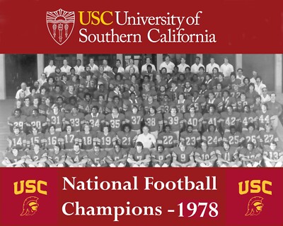 USC - 1978 National Football Champions, 8x10 Team Photo | eBay