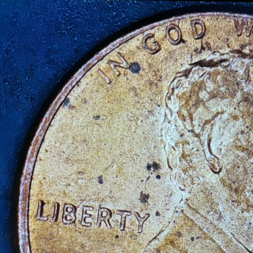 1985 Penny Errors, No Mint Mark, Struck Off Center, Missing Letters | eBay