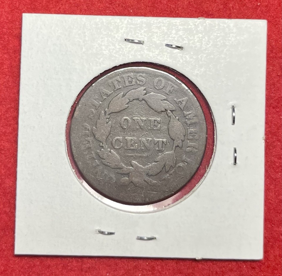 1830 Large Cent Coronet Head 1C Copper Penny Obsolete U.S. Coin - Set ...